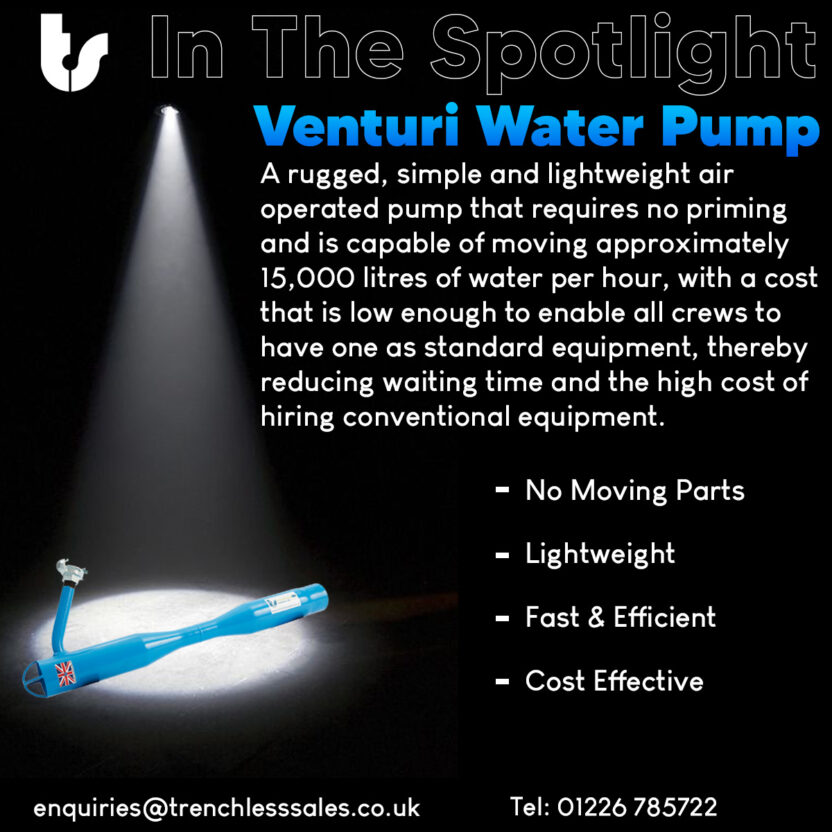 In The Spotlight this week.... Venturi Water Pump - Trenchless Group