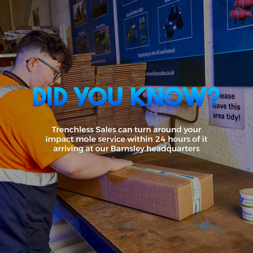 A regularly used impact mole should be serviced every 6-8 months️ ...