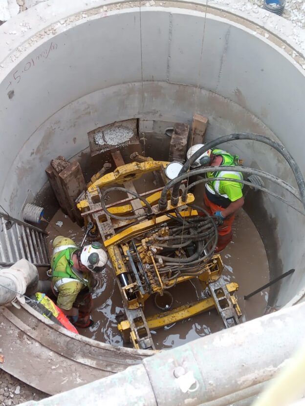 Guided Auger Boring - HMP Millsike - Trenchless Solutions